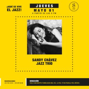 SANDY CHÁVEZ JAZZ TRÍO. - Sibarita NY Dónde se vive el JAZZ